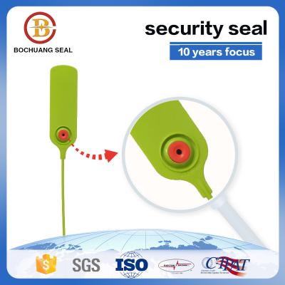China Most popular custom design plastic string seal with good prices  Hot stamping or laser printing for sale