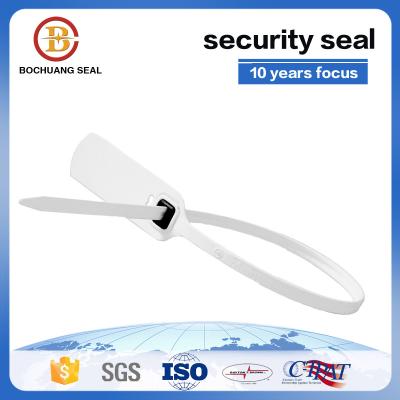 China 400mm one time used adjustable plastic seals for containers P405 Container Trucks  trailer doors. Postal bags, for sale