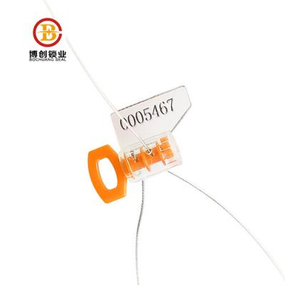 China Plastic Security Electric Water Twist Meter Seal M106  Laser Printing Company Logo number for sale