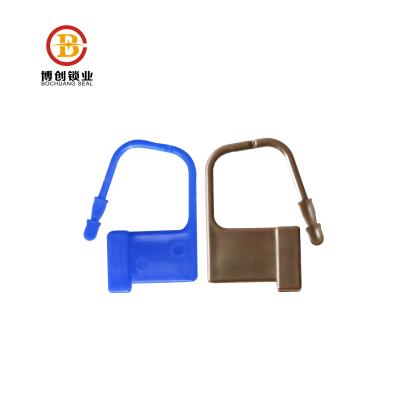 China for Courier Services PP Material Standard Plastic Padlock Seal Customers Required Color Carton Box for sale