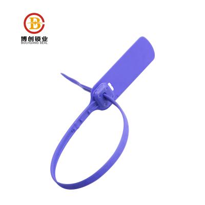 China 400mm tamper proof disposable plastic seal lock P405 Container Trucks  trailer doors. Postal bags, for sale