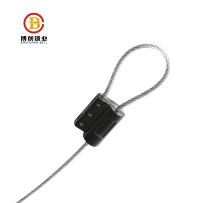 China BC-C403 Security Lock stainless steel cable tie Seal Laser Printing Company Logo number for sale