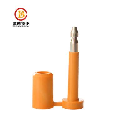 China ISO17712 tamper proof one-time used yellow green white blue bolt seals manufacture B104 for sale