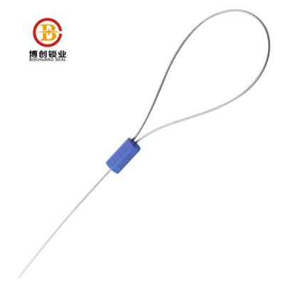 China Pull Tight Heavy Duty Cargo Cable Seals 1.8mm  ABS & Metal or Alloy Laser Printed Bar code available for sale