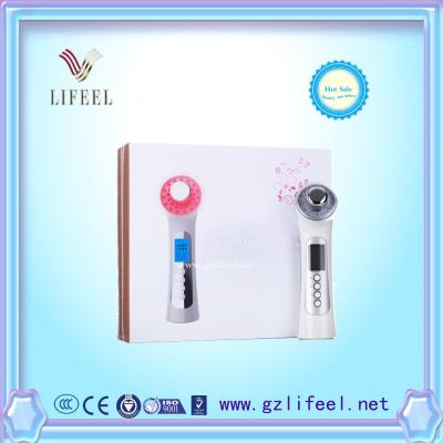 China Galvanic Photon Ultrasonic Ion Facial Massage,Health Instrument home use beauty equipment for sale