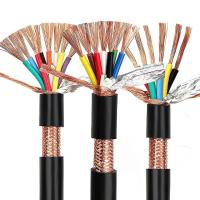 China RVVP 300/300V 2.5mm2 Multi Core Shielded Flexible Control Cable PVC Insulation for sale