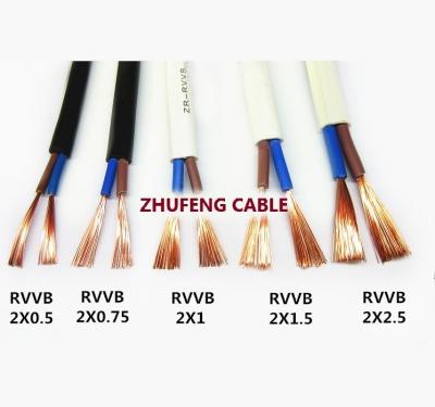 中国 JB/T8734.2012 1.5 スクウェア 2コア電源プラグケーブル ワイヤ ソフトカバー 柔軟なワイヤ 銅家具 販売のため