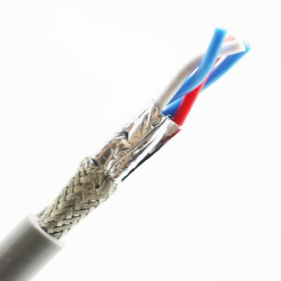 Cina Giacca in PVC 2*1,5 mm 2*2,5 mm 2*4 mm 2*6 mm coppia tortuosa scudo di rame cavo flessibile in vendita