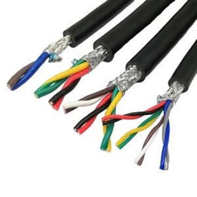 Cina Giacca in PVC 2*1,5 mm 2*2,5 mm 2*4 mm 2*6 mm coppia tortuosa scudo di rame cavo flessibile in vendita