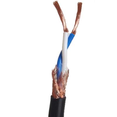 Cina Giacca in PVC 2*1,5 mm 2*2,5 mm 2*4 mm 2*6 mm coppia tortuosa scudo di rame cavo flessibile in vendita
