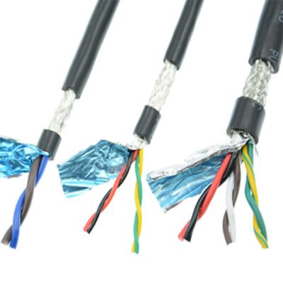 Cina Giacca in PVC 2*1,5 mm 2*2,5 mm 2*4 mm 2*6 mm coppia tortuosa scudo di rame cavo flessibile in vendita