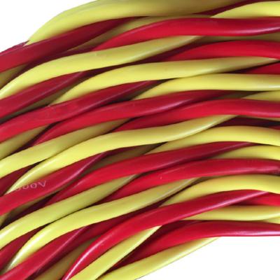 Cina Giacca in PVC 2*1,5 mm 2*2,5 mm 2*4 mm 2*6 mm coppia tortuosa scudo di rame cavo flessibile in vendita