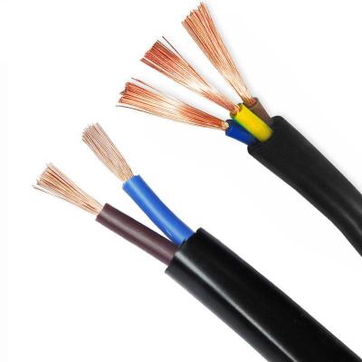 China Multi Stranded Copper Multi-color 3Core Flexible Electric Wire Flexible Instrument Cable for sale