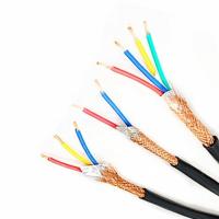 China RVVP 300/300V Flexible PVC Insulated Power Cable 0.3mm2 Multi-core Bare Copper Shielded Control Cable for sale