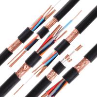 China Shielded Push Pull PVC Insulation Round Wire Copper Conductor Control Cable for sale
