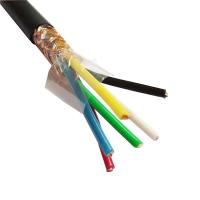 China Shielded Push Pull PVC Insulation Round Wire Copper Conductor Control Cable for sale