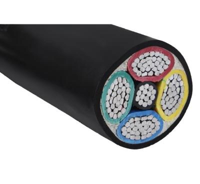 China 10-600mm2 PVC Insulated and Sheathed Multicore Aluminum Conductor DC/AC Power Cable for sale