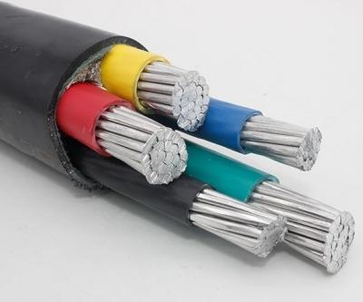 China 10-600mm2 PVC Insulated and Sheathed Multicore Aluminum Conductor DC/AC Power Cable for sale