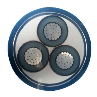 中国 丸いワイヤ 形 高圧電源ケーブル ワイヤ XLPE 隔熱と PE PVC 蓋付き 販売のため
