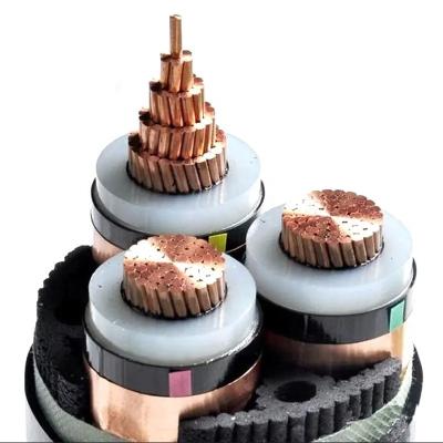 中国 150mm XLPE 断熱された純銅鋼テープ 装甲されたPVC 覆い付き電源ケーブル 機械用 販売のため