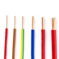 China Flame Retardant PVC Insulated Copper Core Wire 450/750V 1.5-6 mm² Single Core Housing Cable for sale