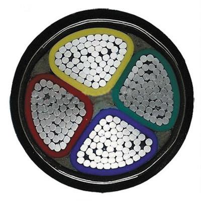 China Bouwindustrie Xlpe Isolatie 3 Kern Aluminium geleider stroomkabel 8.7/15kV Te koop