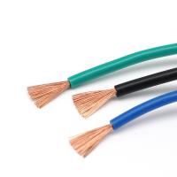 China Solid Copper Single Core Electrical Wiring Cable 1.5-240mm2 450/750V PVC Insulated for sale