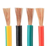China Solid Copper Single Core Electrical Wiring Cable 1.5-240mm2 450/750V PVC Insulated for sale