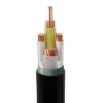 中国 低電圧銅導体XLPE 絶縁電源ケーブル 3 2コアとPVCシェイプ 販売のため