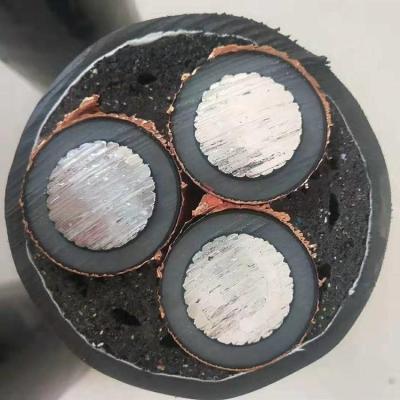 Cina Tensione media 8.7/15kv Xlpe Isolato Swa Nastro di acciaio Cavo di alimentazione a base di alluminio blindato in vendita