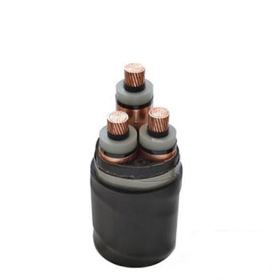 China 26/35KV Hoogspanningskoperkern DC-stroomkabel met XLPE-isolatie en PVC-schede Te koop