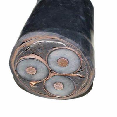 China 26/35KV Hoogspanningskoperkern DC-stroomkabel met XLPE-isolatie en PVC-schede Te koop
