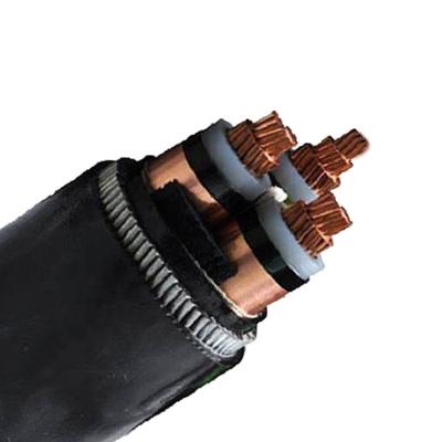 中国 XLPE 断熱型 3コア 120mm 150mm 185mm 鋼テープ 防弾電源ケーブル 販売のため