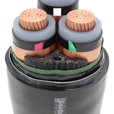 China Material de isolamento Xlpe 1 núcleo 2 núcleo 3 núcleo cabo de alimentação elétrica com certificado CCC à venda