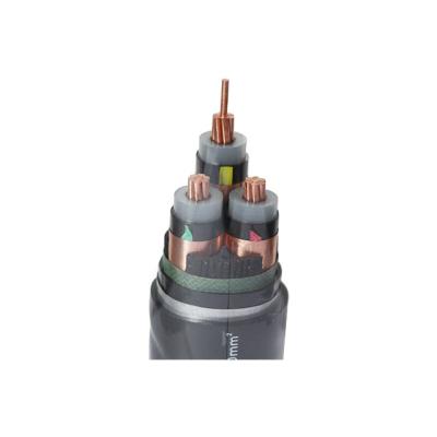 中国 35mm 50mm 70mm 95mm XLPE 断熱型銅コア 鋼テープ 装甲型PVC電源ケーブル 販売のため