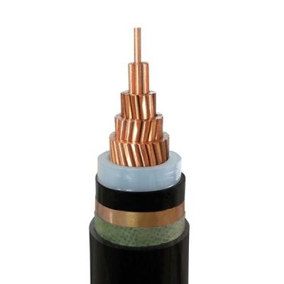 Cina 8.7/15KV Voltaggio medio 150mm2 3 Core XLPE Cavi elettrici isolati 11kv 33kv 35kv in vendita