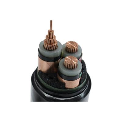 中国 1/3 コア 中圧 XLPE 断熱電源ケーブル 安全で電源伝送 販売のため