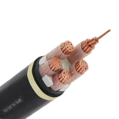 Cina 0.6/1KV 4 Core 70mm2 Industrial Low Voltage Copper Core PVC Isolated Power Cable in vendita