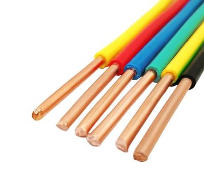 China 1.5mm 2.5mm cobre PVC cablagem de casa e fio de construção para sistemas elétricos de construção à venda