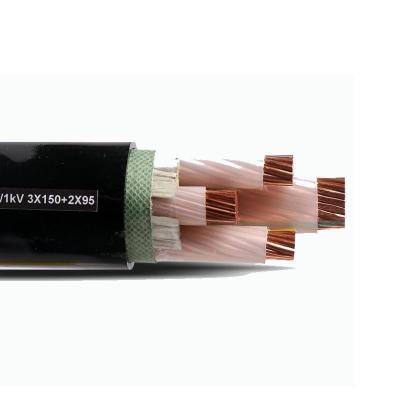 中国 4 コア 70mm 95mm 120mm 150mm 185mm XLPE/Cu/PVC/Sta/Swa パワーケーブル 販売のため