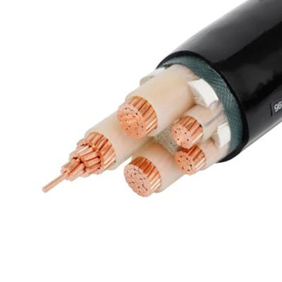 中国 円線AL/CU電源導体 単核多核 PVC 蓋付き XLPE 絶縁電源ケーブル 販売のため