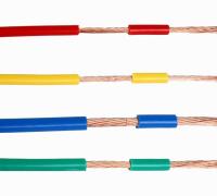 China BVR 4mm2 Flexible Stranded Copper Core Electrical Wire 450/750V for Indoor Wiring for sale
