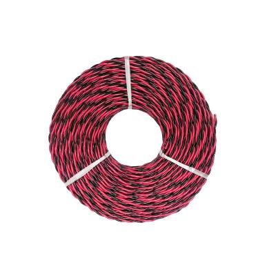 Cina 0.75/1/1.5/2.5mm2 PVC isolato fili elettrici a coppia tortuosa per applicazioni flessibili in vendita