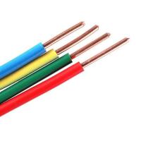 China Single Core LSZH 6mm2 10mm2 16mm2 Copper Conductor Solid XLPE Insulated Wire 450/750V for sale