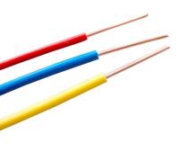 China Solid PVC Insulated Electrical Wire 6mm Copper Conductor 450/750V for sale