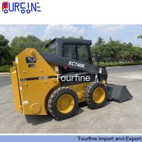 China XC770K Heavy-Duty Skid Steer Loader with Quick Attachment System for sale