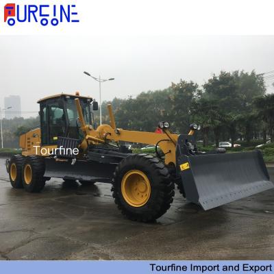 China 190HP GR180 Motor Grader with Front Blade and Rear Ripper for Road Construction for sale
