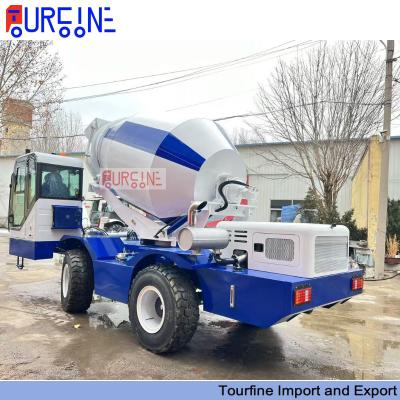 China 4 CBM Self Loading Concrete Mixer Truck TF40 for Construction Projects for sale