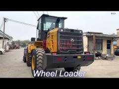 construction wheel loader lw400kn xc948 with 2.4cbm bucket and 4 ton rated load