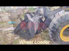 zl50gn heavy duty wheel loader with 3cbm rock bucket for mining construction